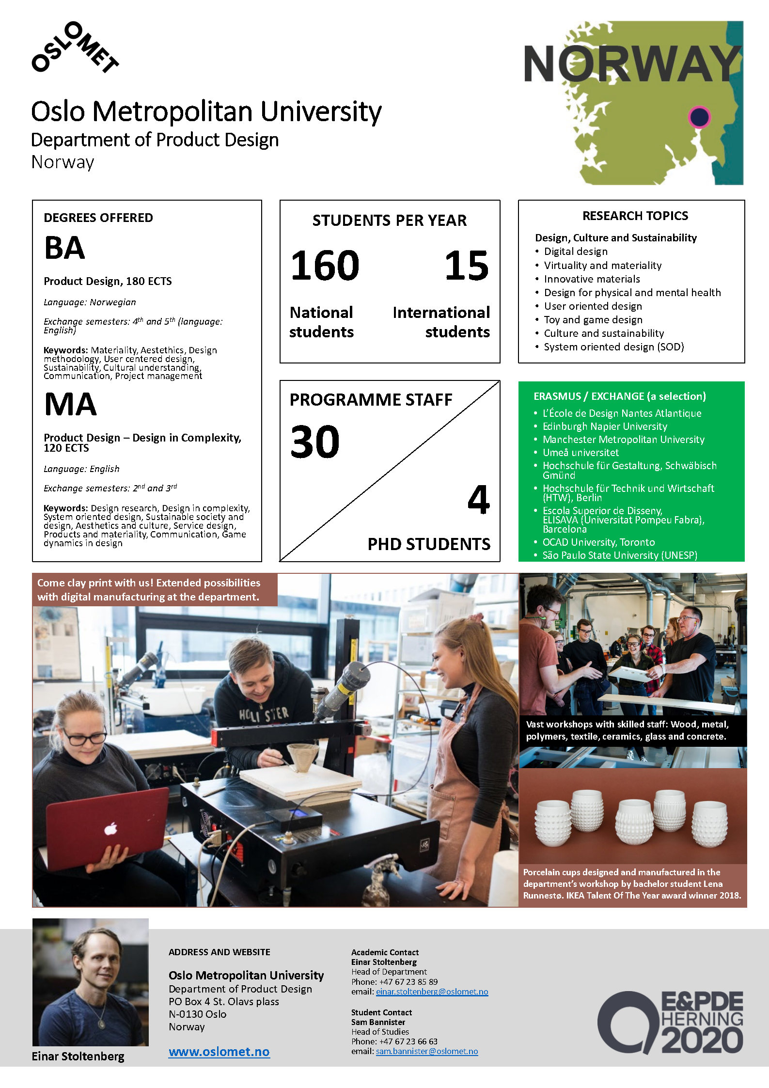 WHAT UNI? Posters 2020 – E&PDE 2020 | 22nd International Conference on ...